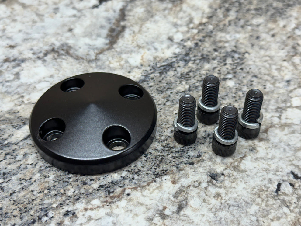 Water Pump Pulley Cap - Black Powder Coat – KruseBuilt